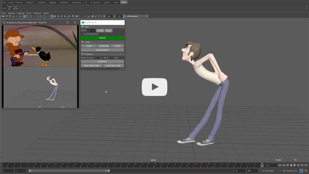 Maya to Keyframe Pro